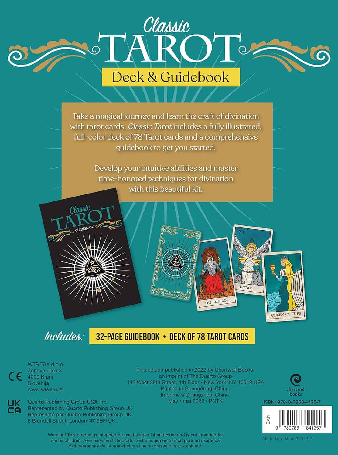 Classic Tarot Deck and Guidebook Kit – Vibrant Kind